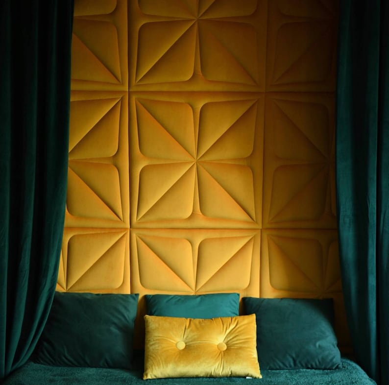 Upholstered Soft Wall Panels and Padded Boards, Upholstered Head Panel ...
