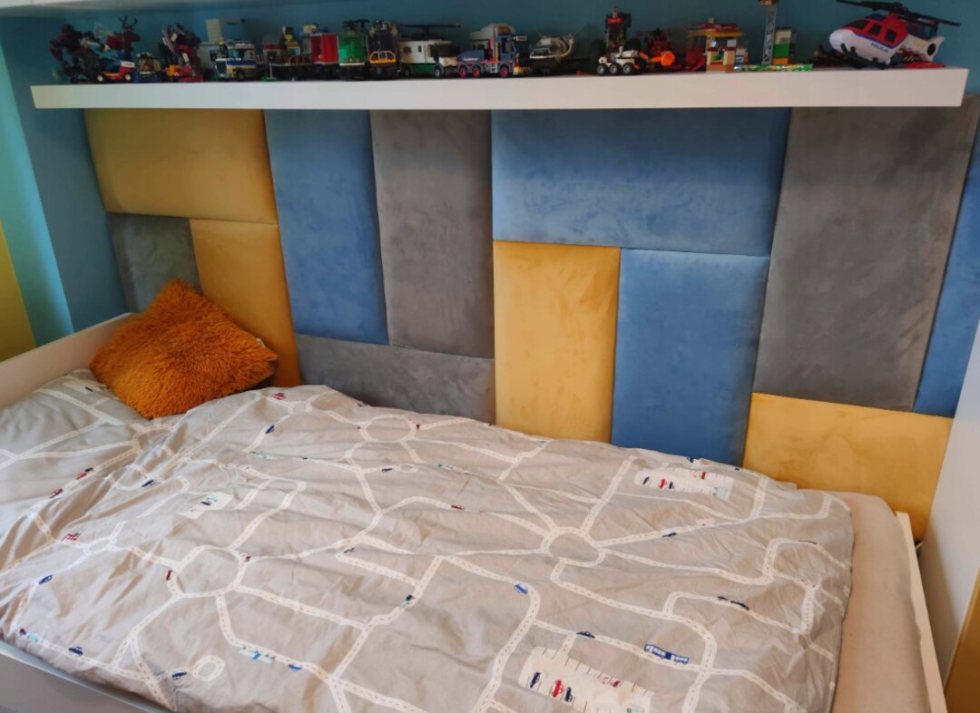 ANY SIZE upholstered Soft Wall Panels and Padded Boards, Upholstered ...