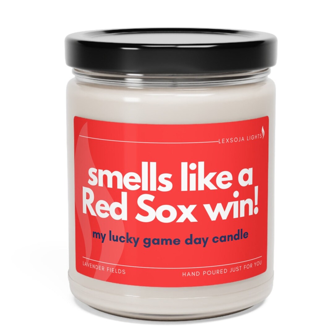 Red Sox Lucky Game Day Candle , Boston Red Sox, MLB, Major League ...