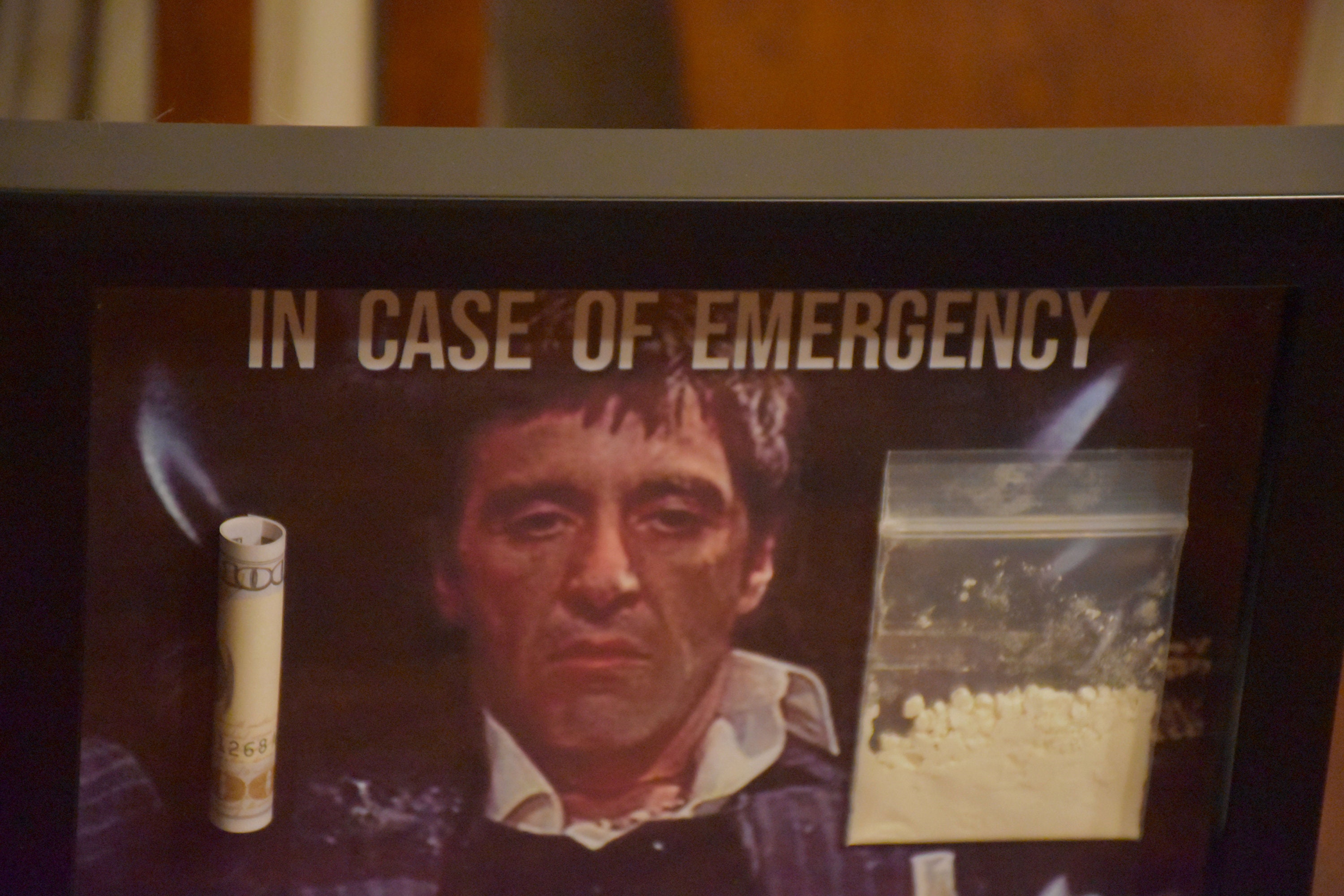 Scarface 3D Pop Art Shadow Box Wall Art Tony Montana Inspirational ...