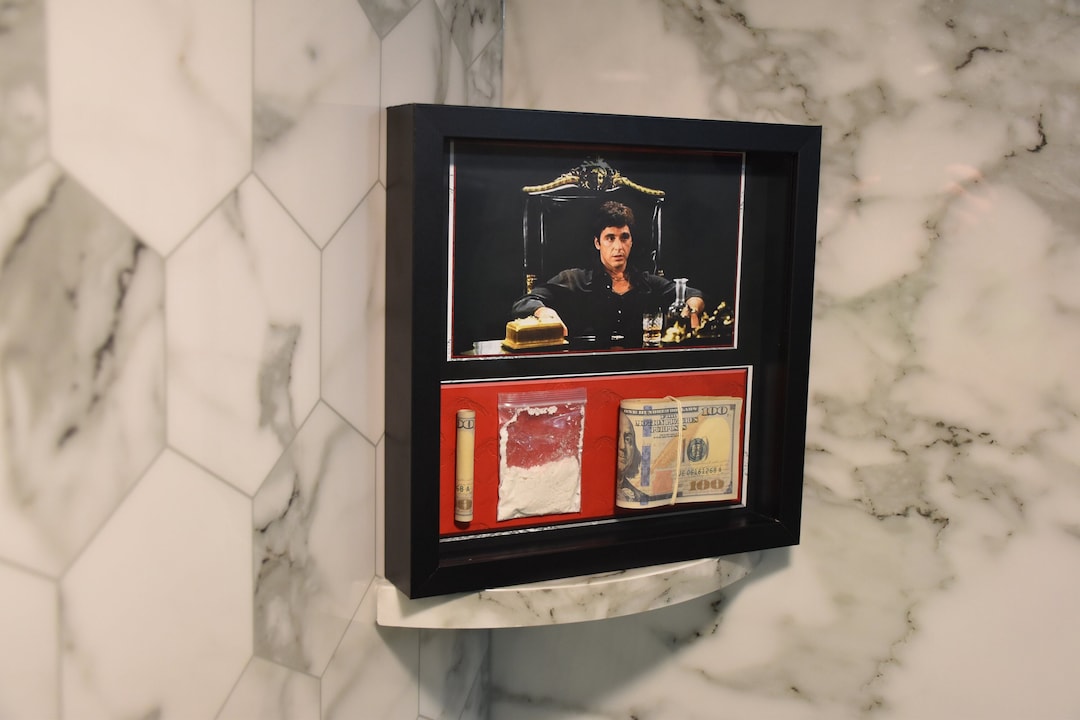 Scarface Shadow Box 3D Pop Art Custom Tony Montana Bedroom Decor, Gift ...