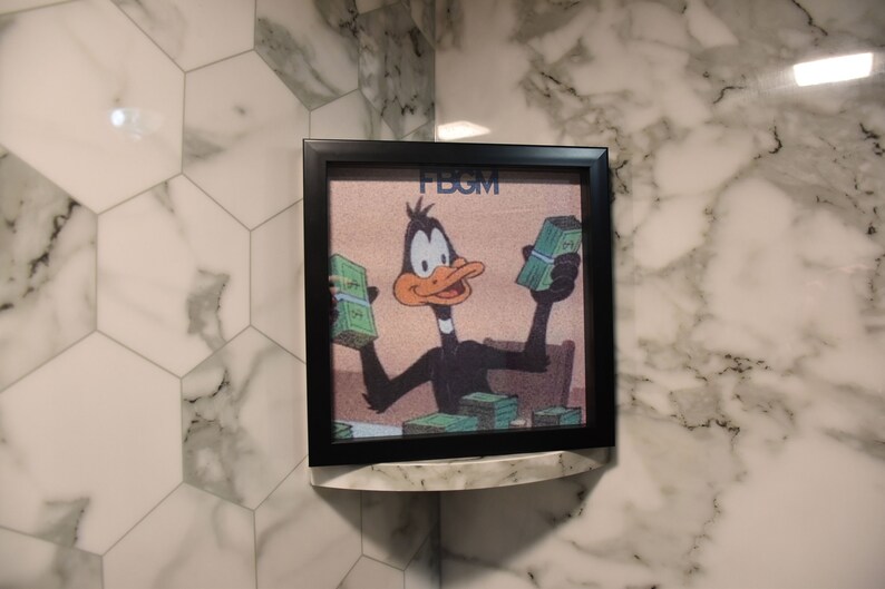 FBGM Humorous Looney Tunes Money Art Canvas Wall Decoration Fun ...