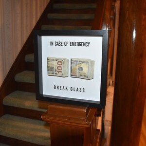 Folded Money Shadow Box Wall Art Ultra Realistic 3D Money Canvas ...