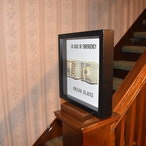 Folded Money Shadow Box Wall Art Ultra Realistic 3D Money Canvas ...