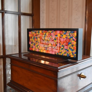 Candy Stuffed Shadow Box - 3D Art, Candy Art, Pop Art, in Case of ...