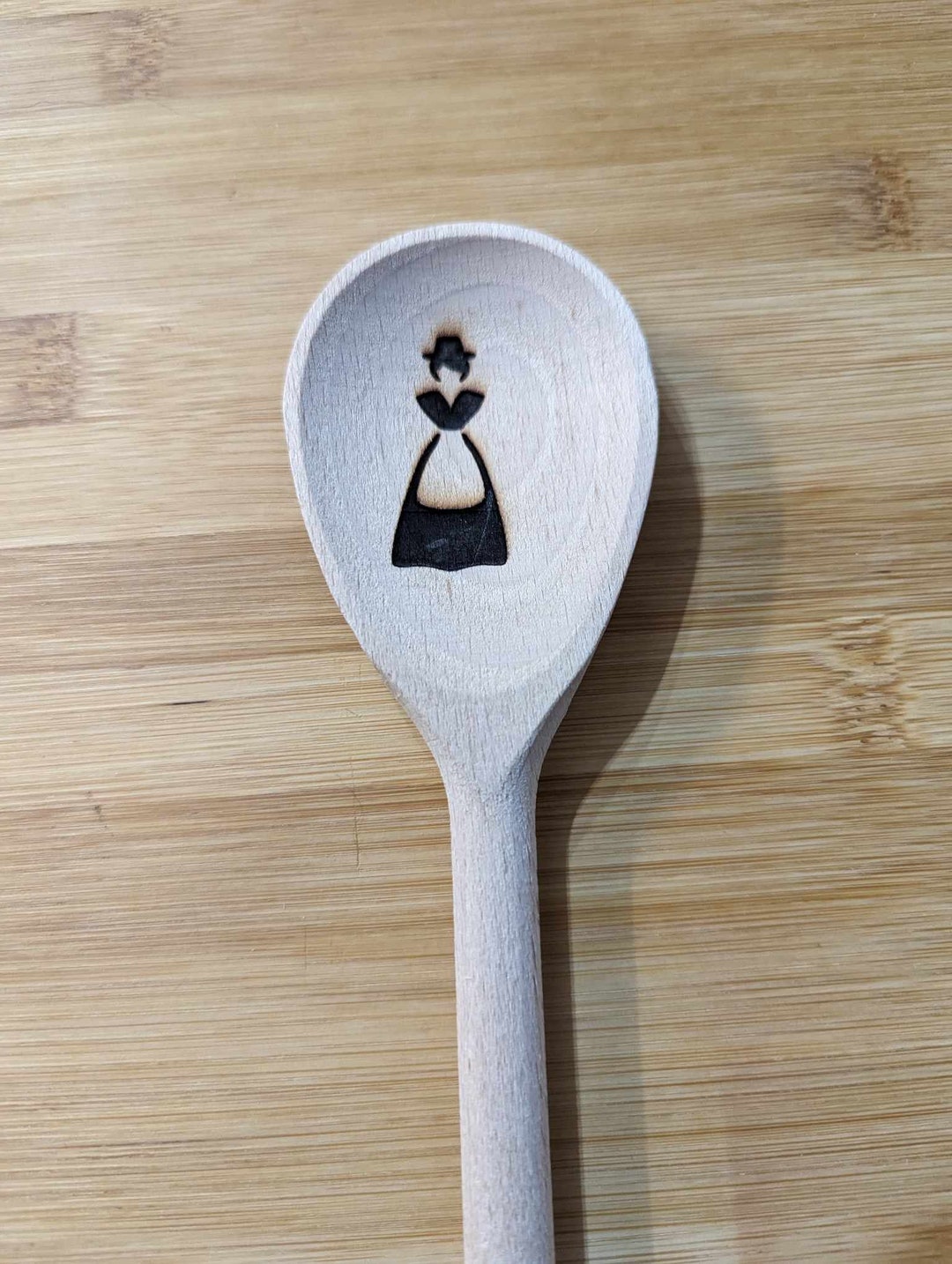 Welsh Lady Themed Laser Engraved Spoon - Etsy