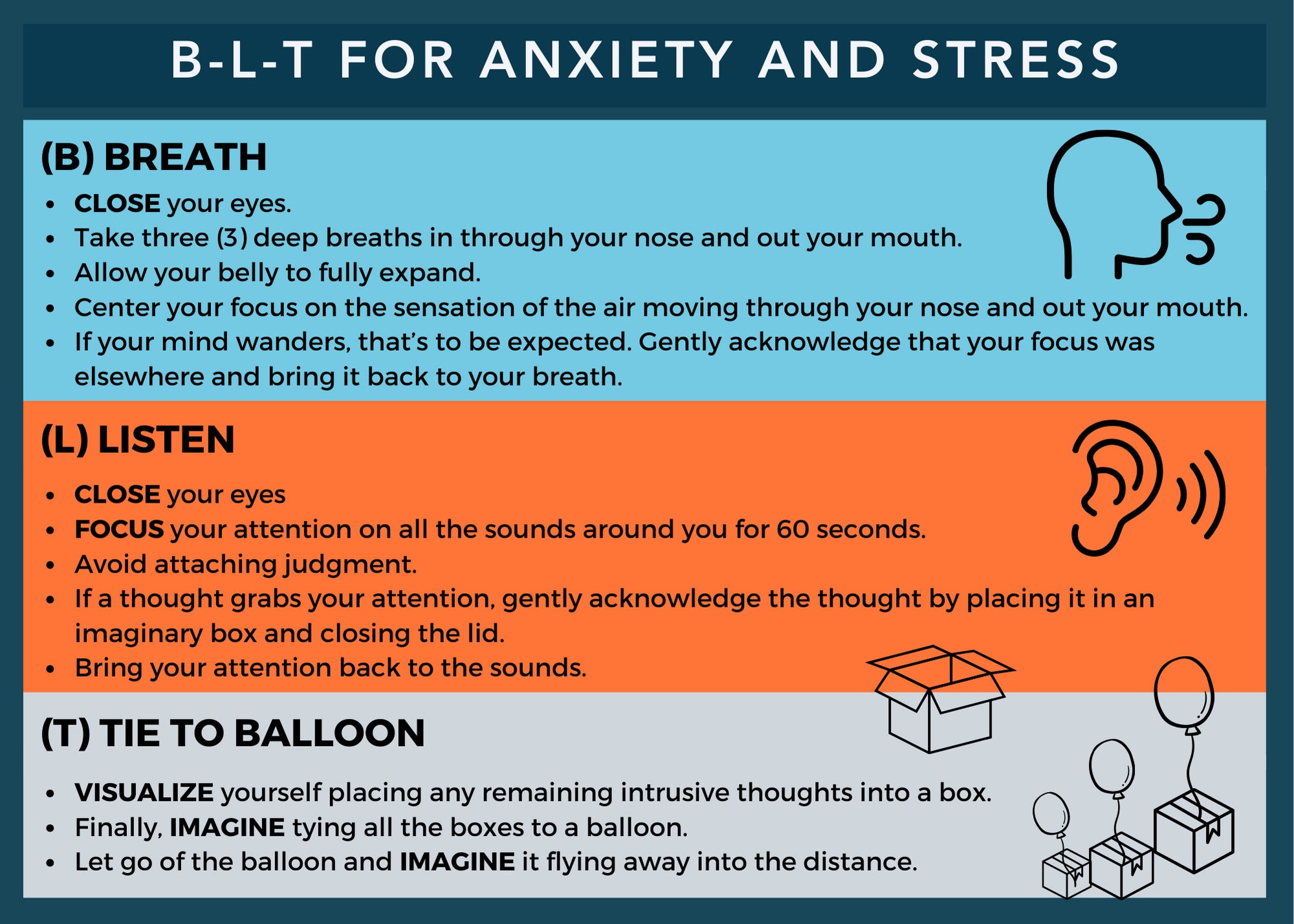 Stress Reduction Techniques for Anxiety and Ruminations! - Etsy