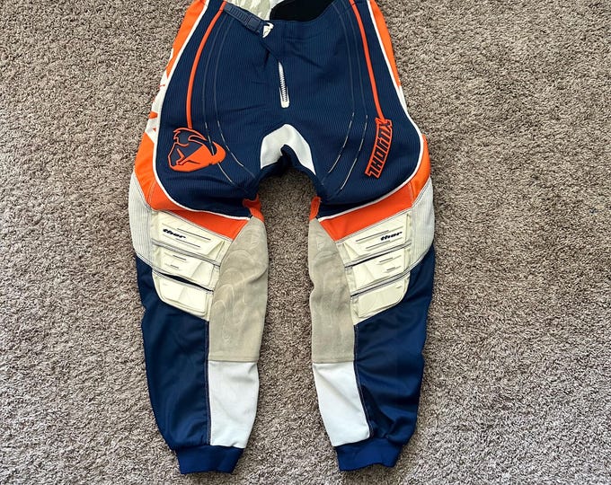 Vintage 2000s Thorinx Padded Patched Motorcycle Y2K Aesthetic Navy ...