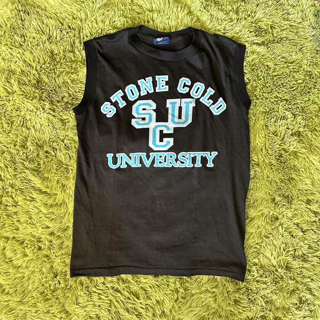 Vintage Stone Cold Steve Austin Cut off Shirt - Etsy