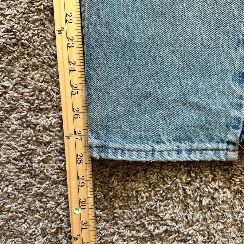 Vintage 90s Reworked Levi Baggy Fit Wide 1990s Flared Jnco Skater Style ...