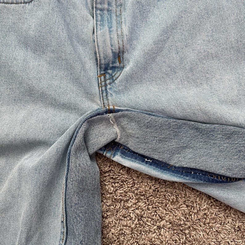Vintage 90s Reworked Baggy Fit Extra Wide 1990s Flared Skater Jnco ...