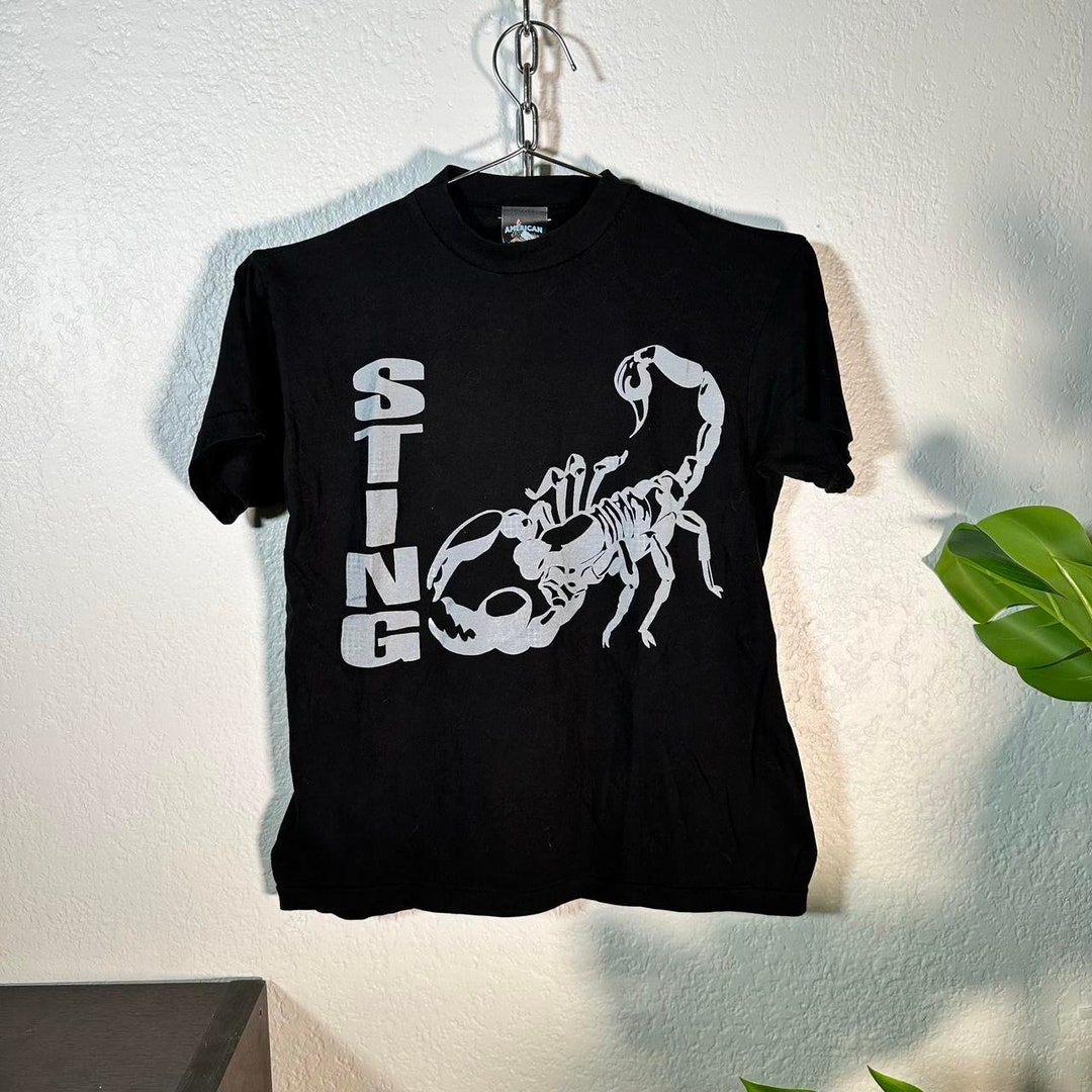 Vintage 90s Sting Band T-shirt - Etsy