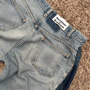 Vintage 90s Reworked Levi Baggy Fit Wide 1990s Flared Jnco Skater Style ...