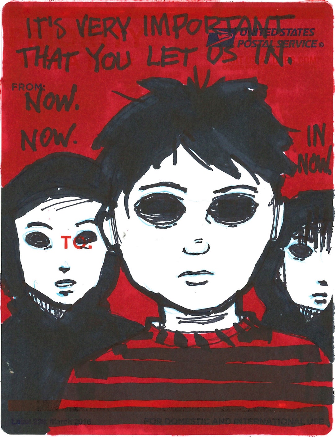 Black-eyed Children Slap Label 228 - Etsy