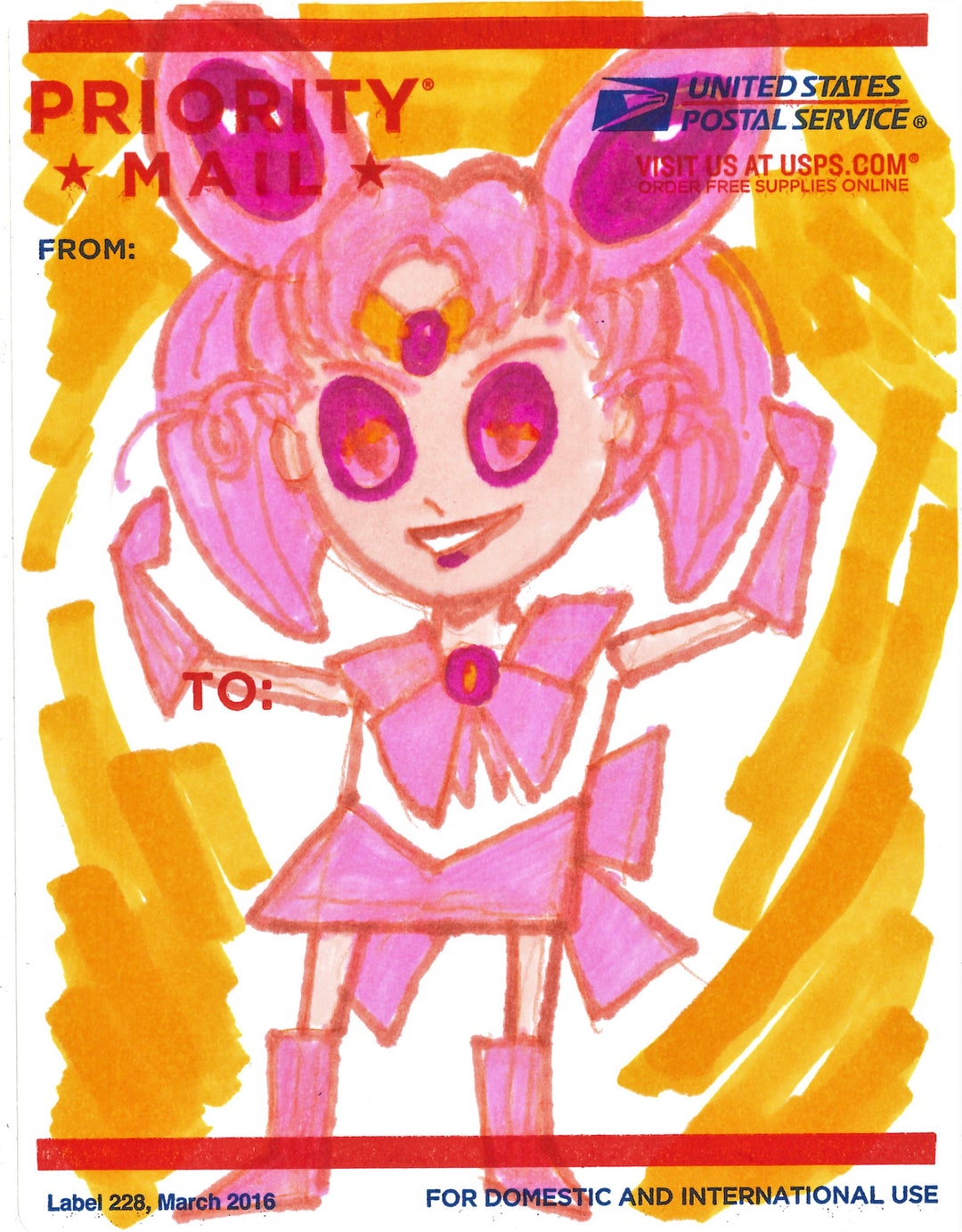 Sailor Chibi Moon Slap - Etsy