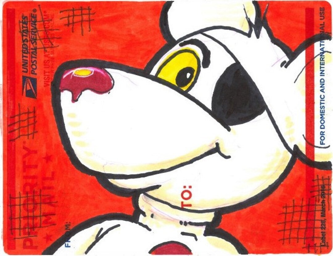 Danger Mouse Slap Label 228 - Etsy