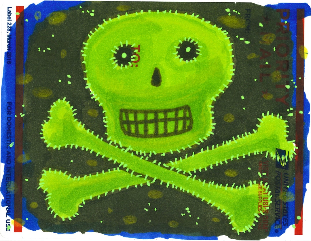 Jolly (lime Rickey) Roger Slap Label 228 - Etsy