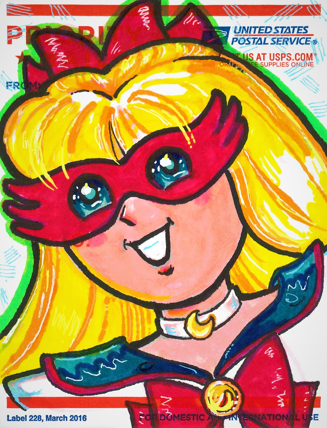 Codename Sailor V Slap Label 228 - Etsy