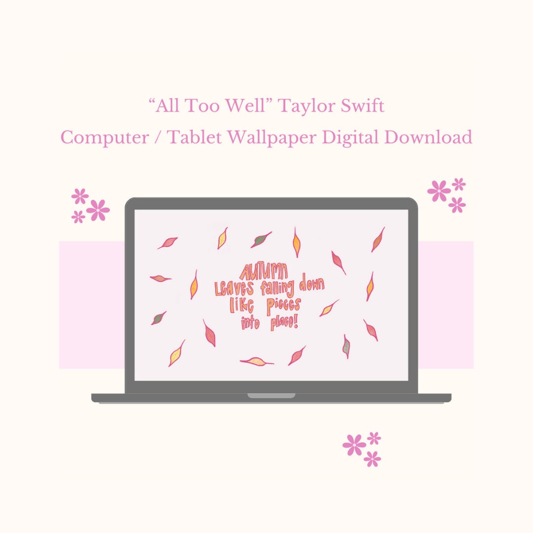 Taylor Swift Block Letters All Too Well Digital Download - Etsy