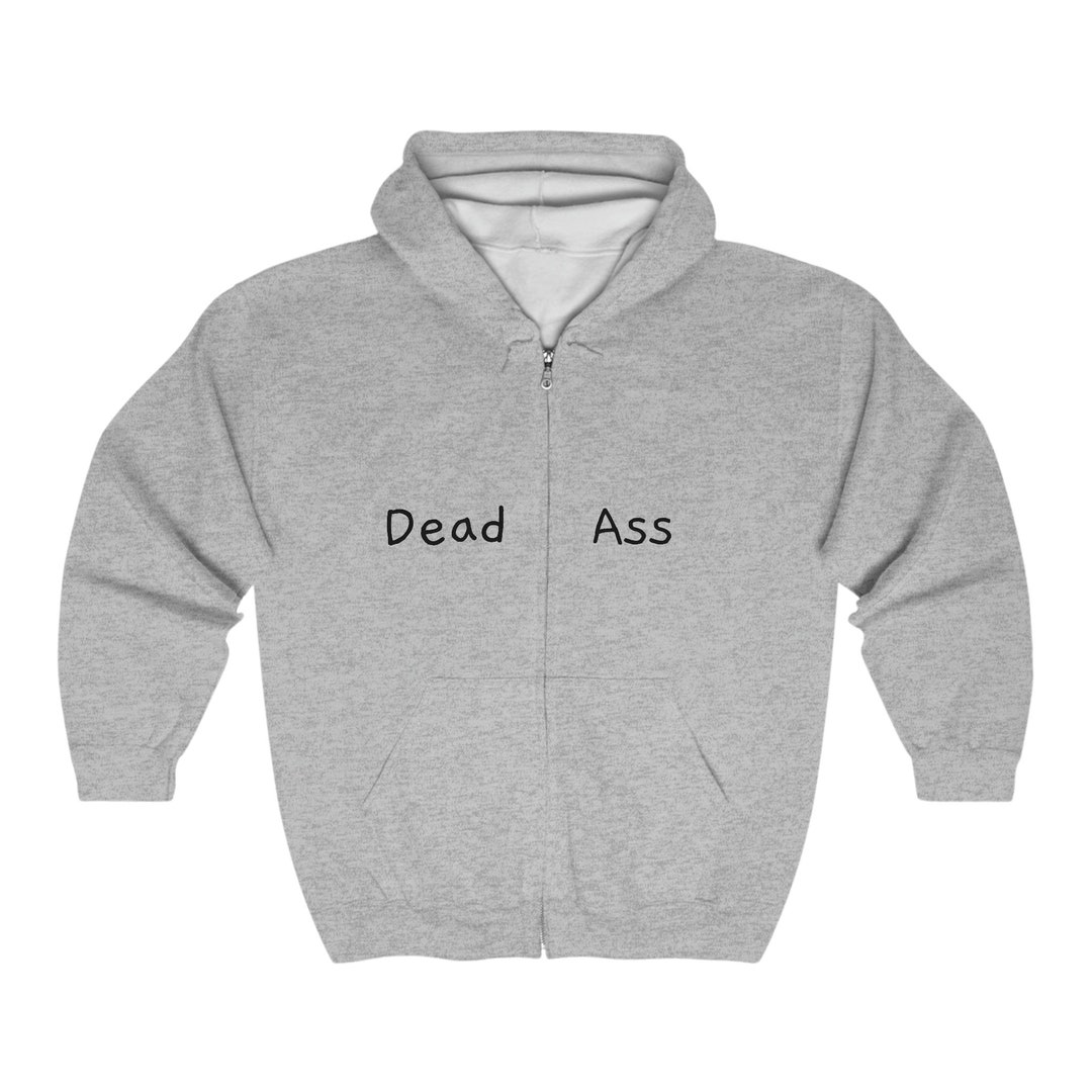 Dead Ass GENZ Slang. Unisex Heavy Blend™ Full Zip Hooded - Etsy