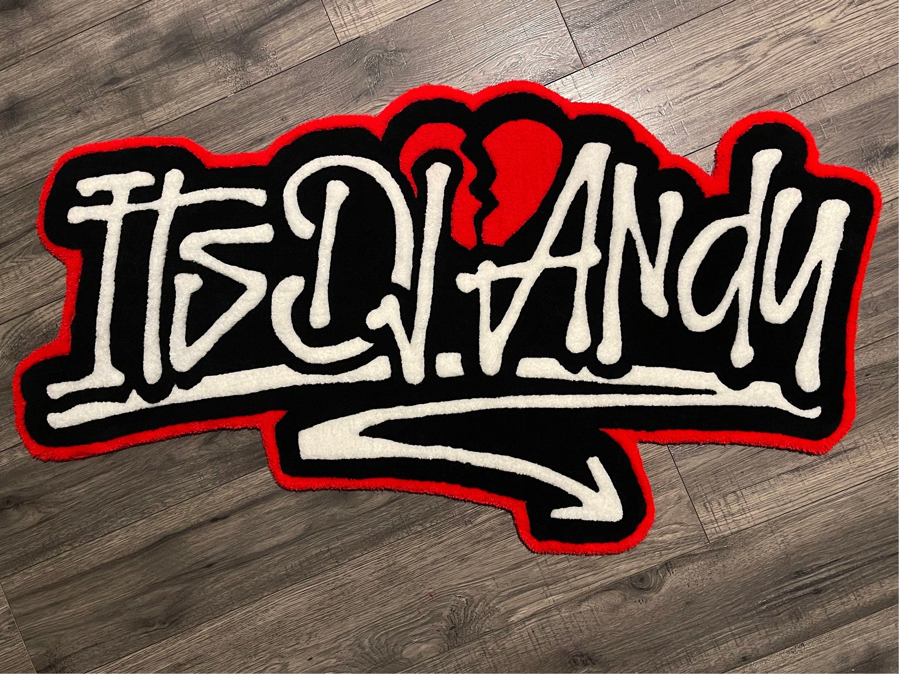 Custom Text Rugs - Etsy