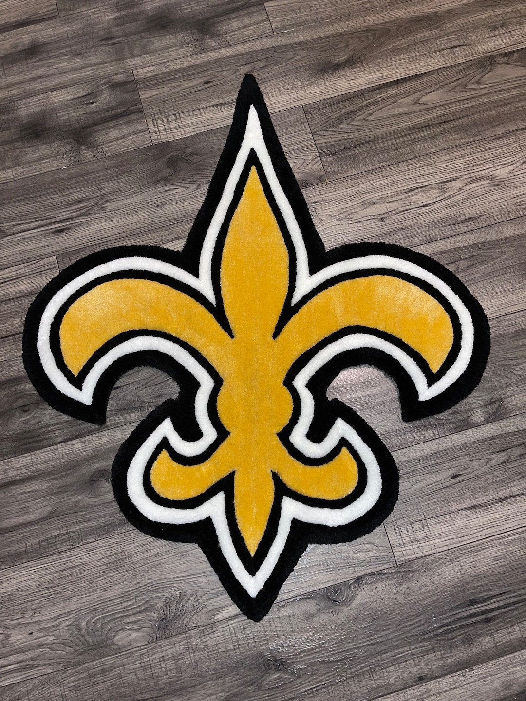 New Orleans Saints Fleur De Lis Rug - Etsy
