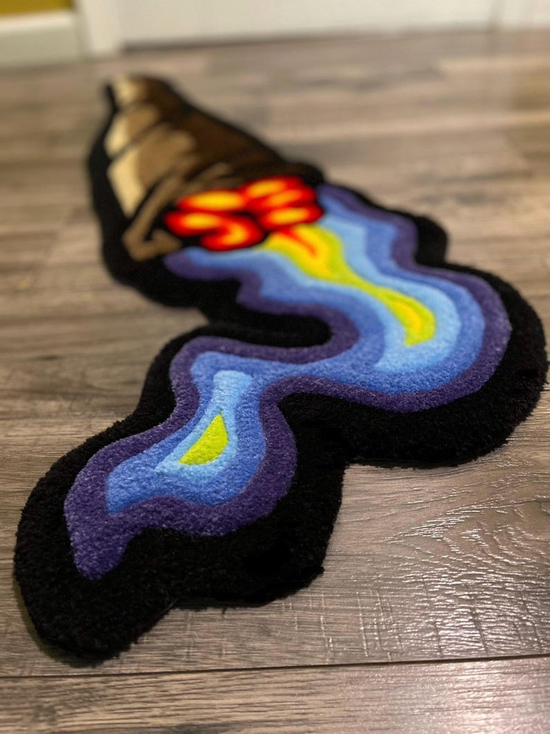 Thermal Smoke Rug - Etsy