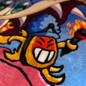 Hand Tuft Grim Matchstick Rug (cuphead) - Etsy