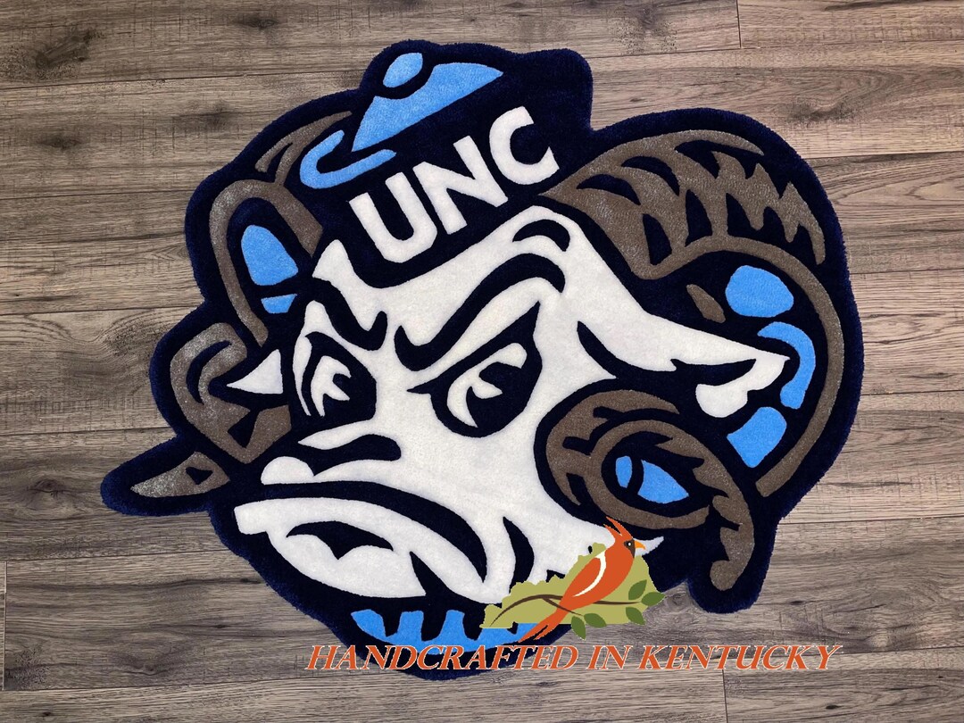 North Carolina Tar Heels Rug - Etsy