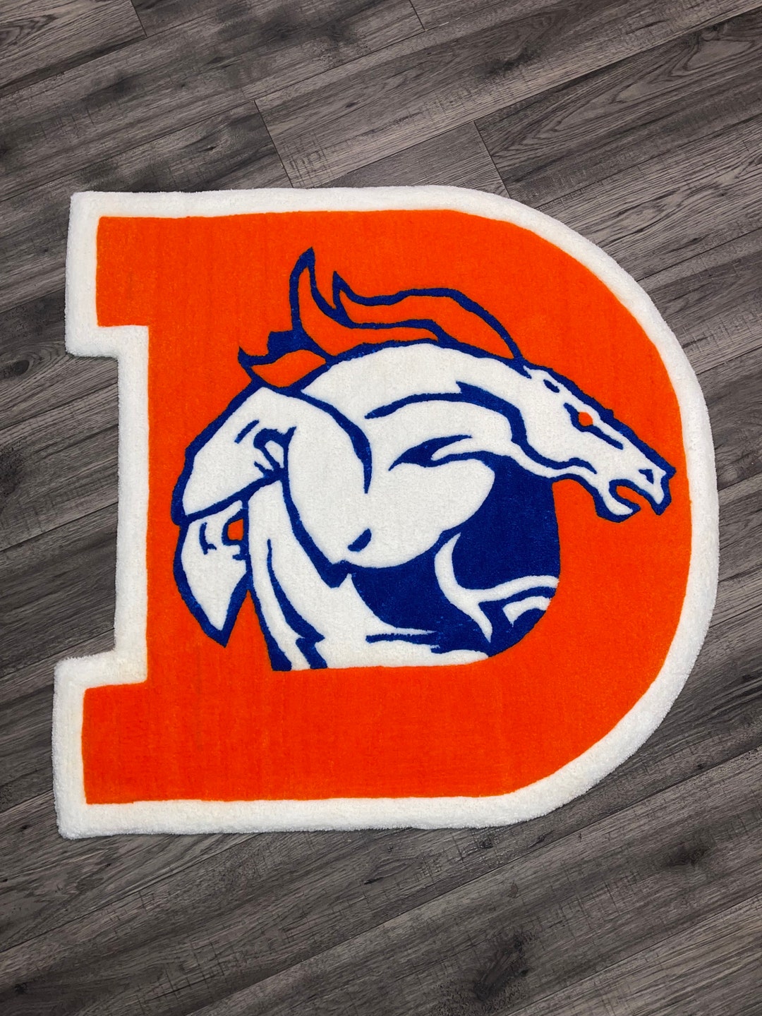Denver Broncos Rug - Etsy