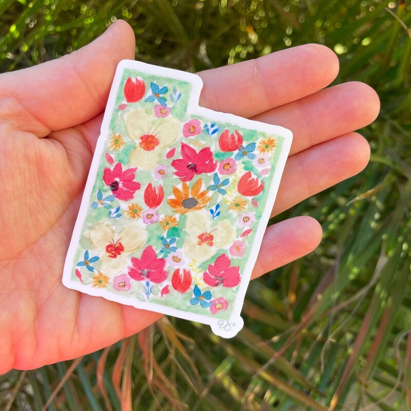 Watercolor Decals - Etsy