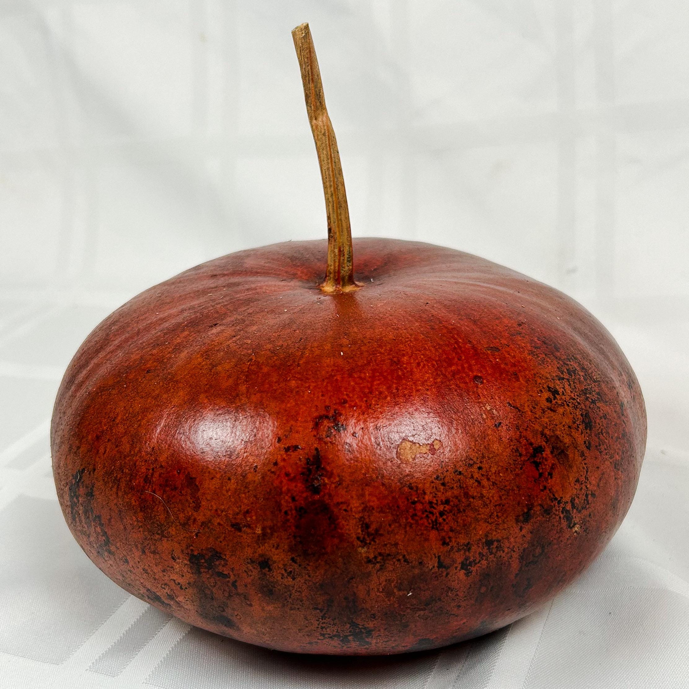 Med Round Gourd Decoration DARK RED - Etsy