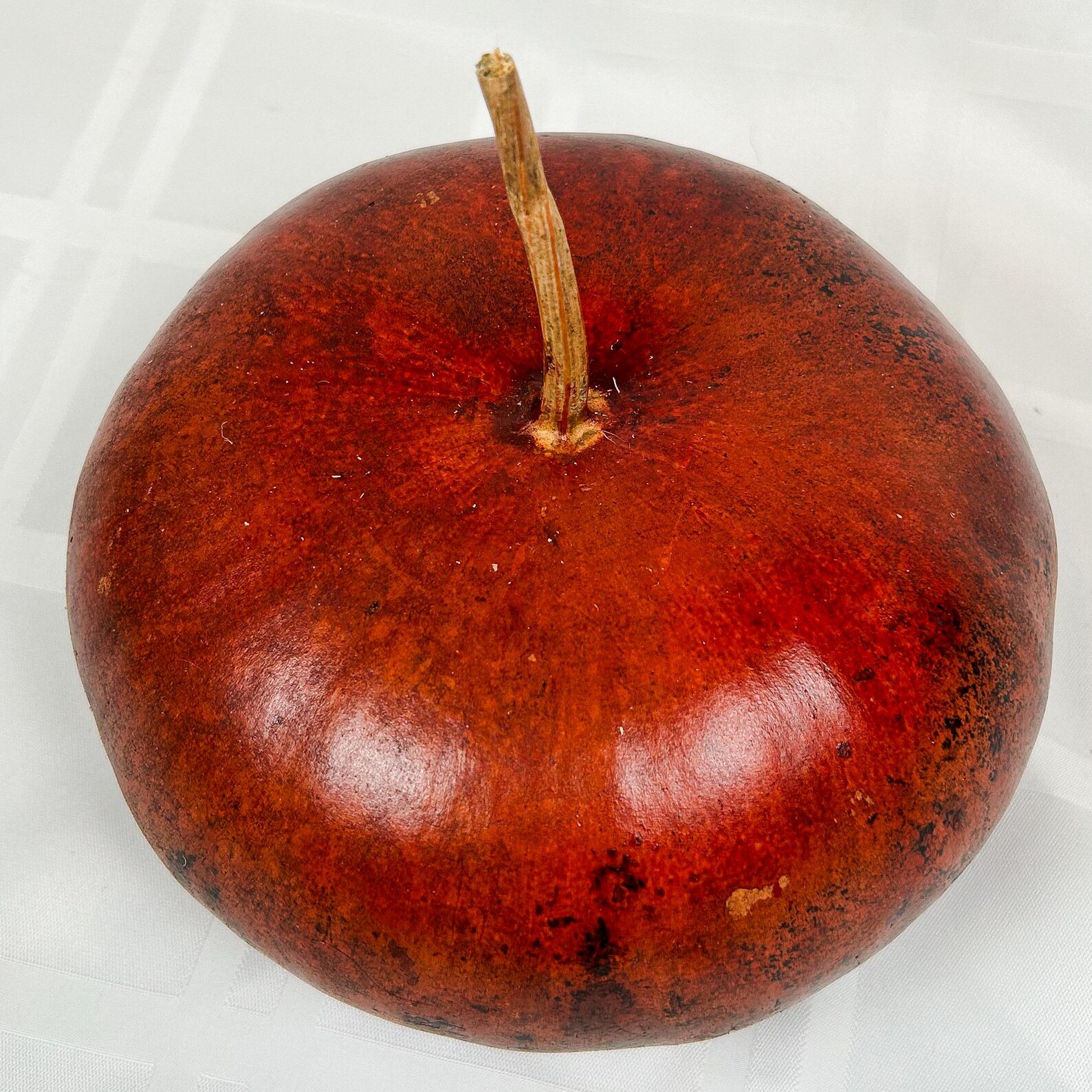 Med Round Gourd Decoration DARK RED - Etsy