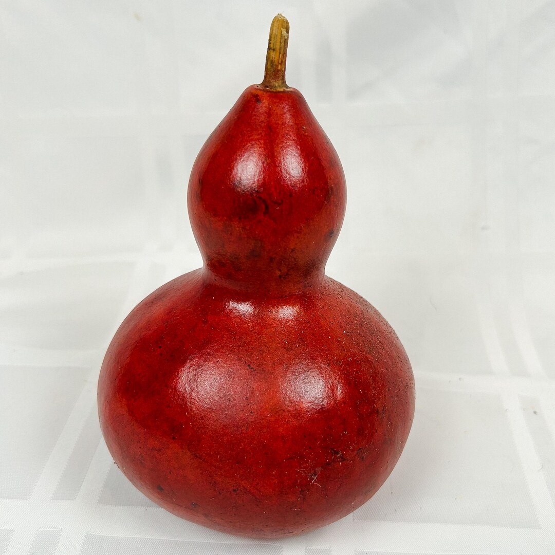 Small Red Bottleneck Gourd Decoration - Etsy