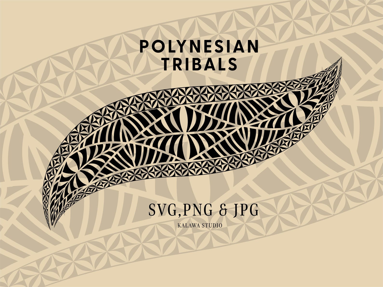 Polynesian Tribal Patterns | Digital Download SVG, PNG & JPG - Etsy