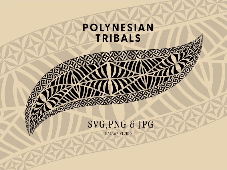 Polynesian Tribal Patterns | Digital Download SVG, PNG & JPG - Etsy