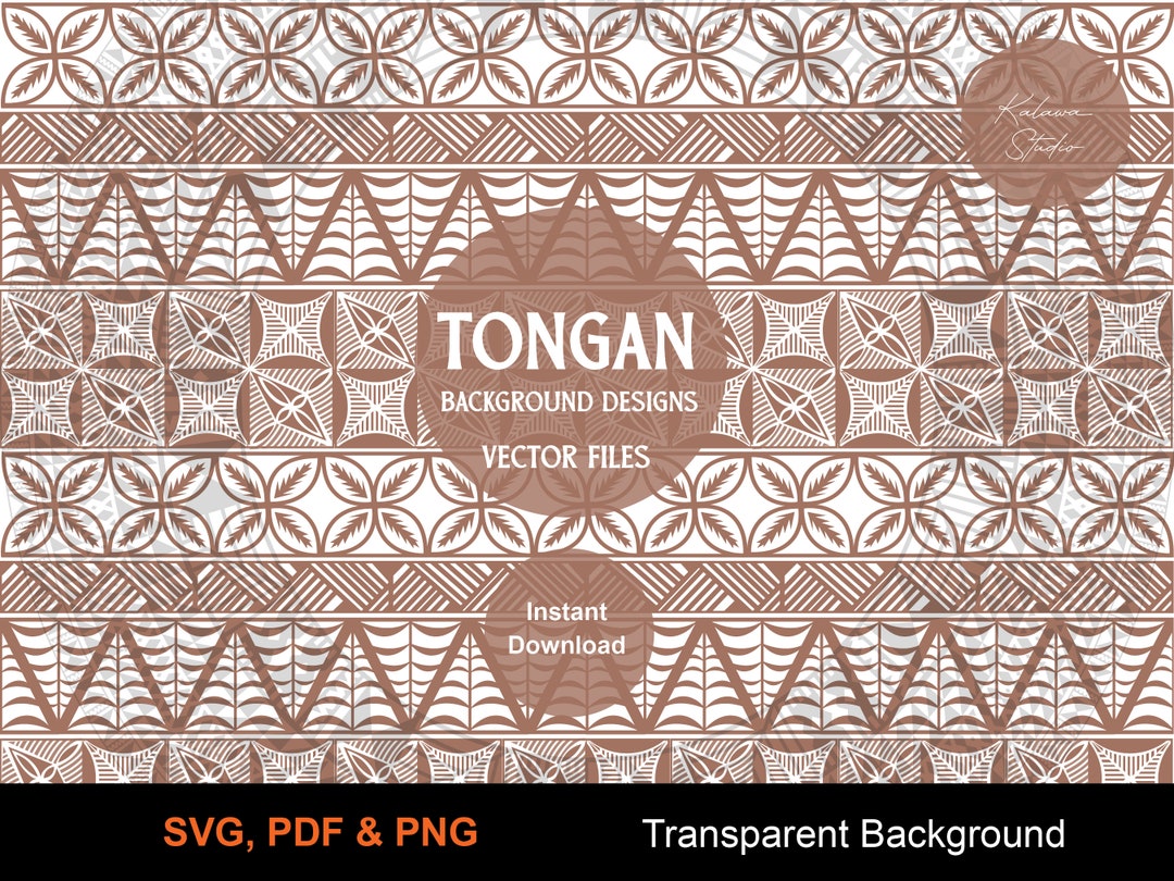 Tonga Pattern Banner | Tonga Tribal | Instant Download | Digital Design ...