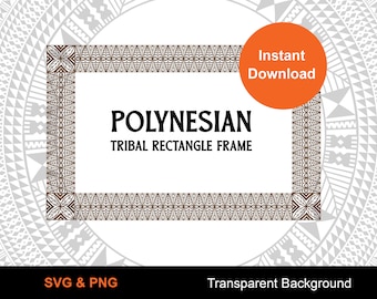 Fijian Masi Rectangle Tapa Tribal Frame Vector 210mm X 297mm Seamless ...