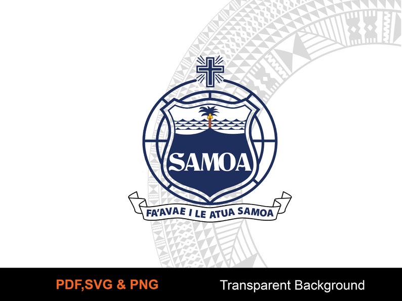 Samoa Badges | Samoa SVG | Samoa Coat of Arms | Instant Download ...