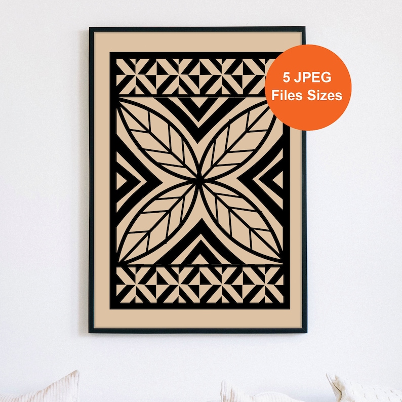 Modern Tapa Inspired | Home Decoration, Wall Handing, Signs, Gift ...