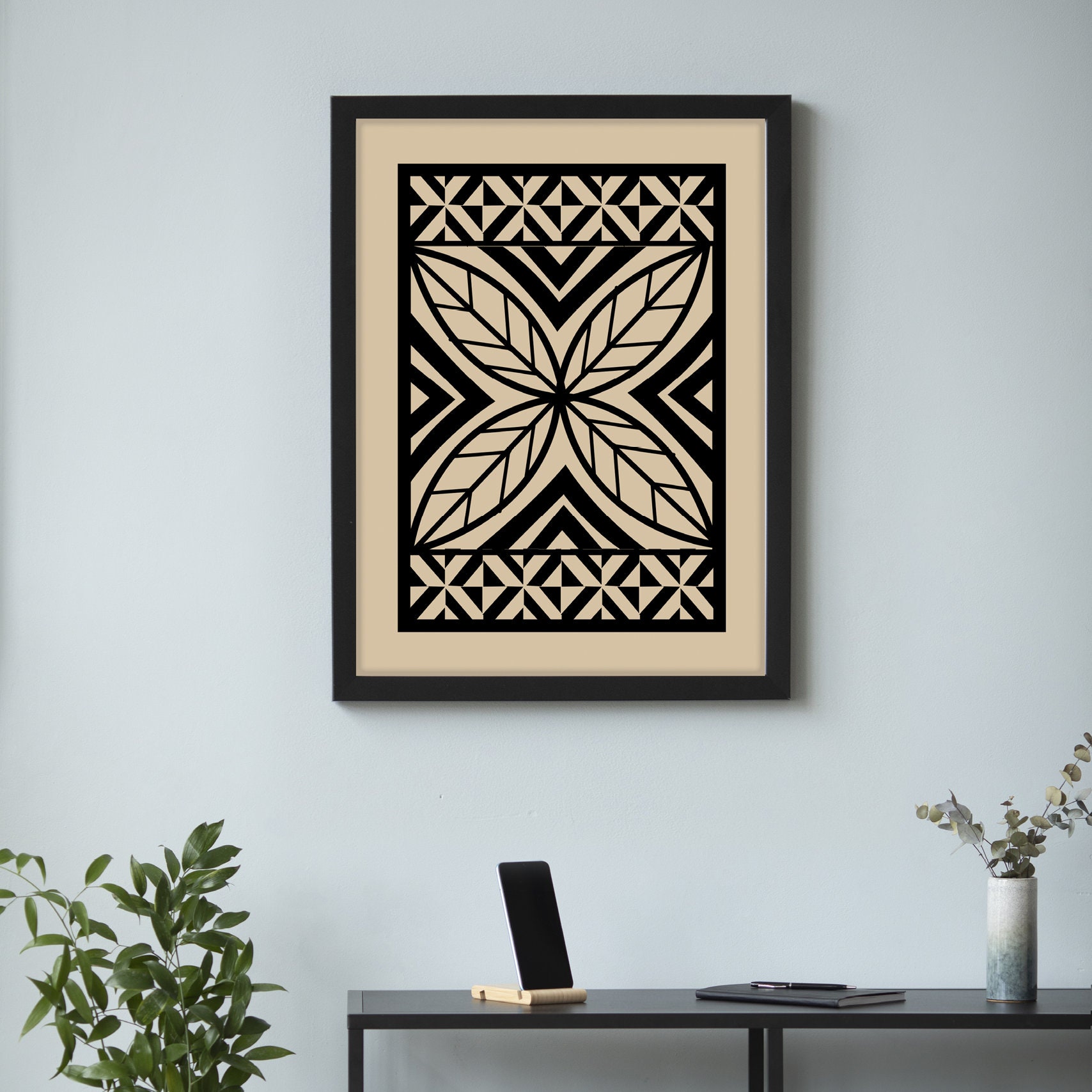 Modern Tapa Inspired | Home Decoration, Wall Handing, Signs, Gift ...
