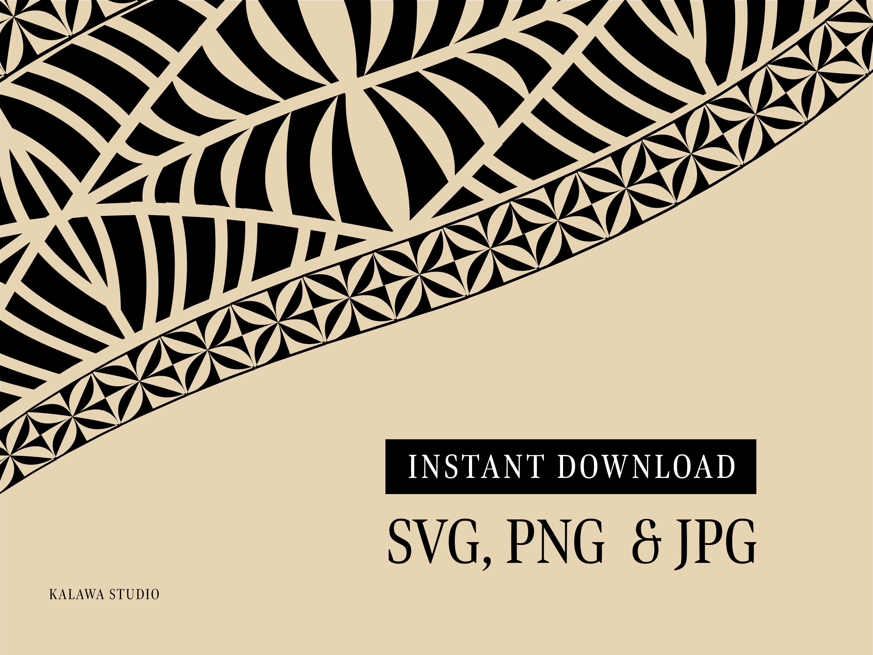 Polynesian Tribal Patterns | Digital Download SVG, PNG & JPG - Etsy