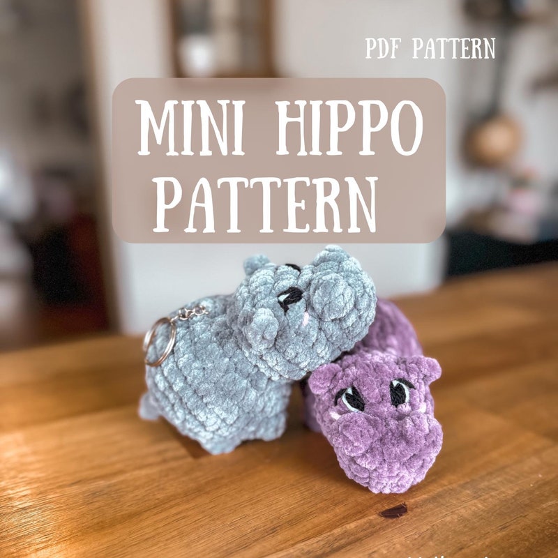 Hippo Pattern - Etsy