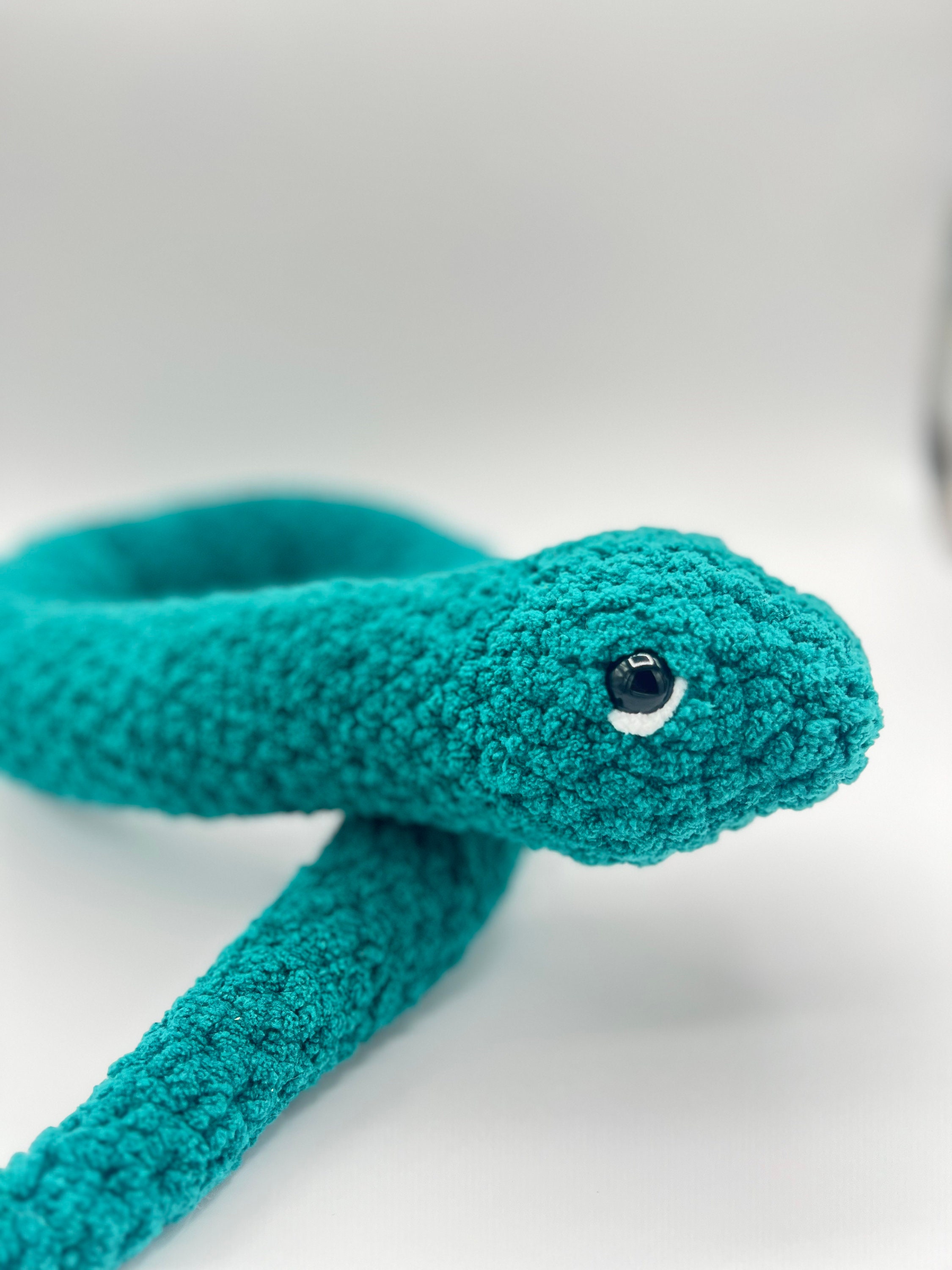 Snake Crochet Pattern No-sew Beginner-friendly - Etsy