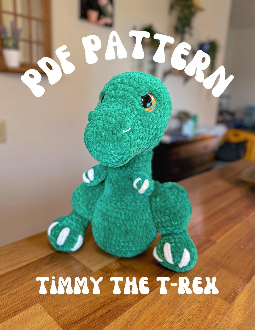 T-rex Crochet Pattern - Etsy