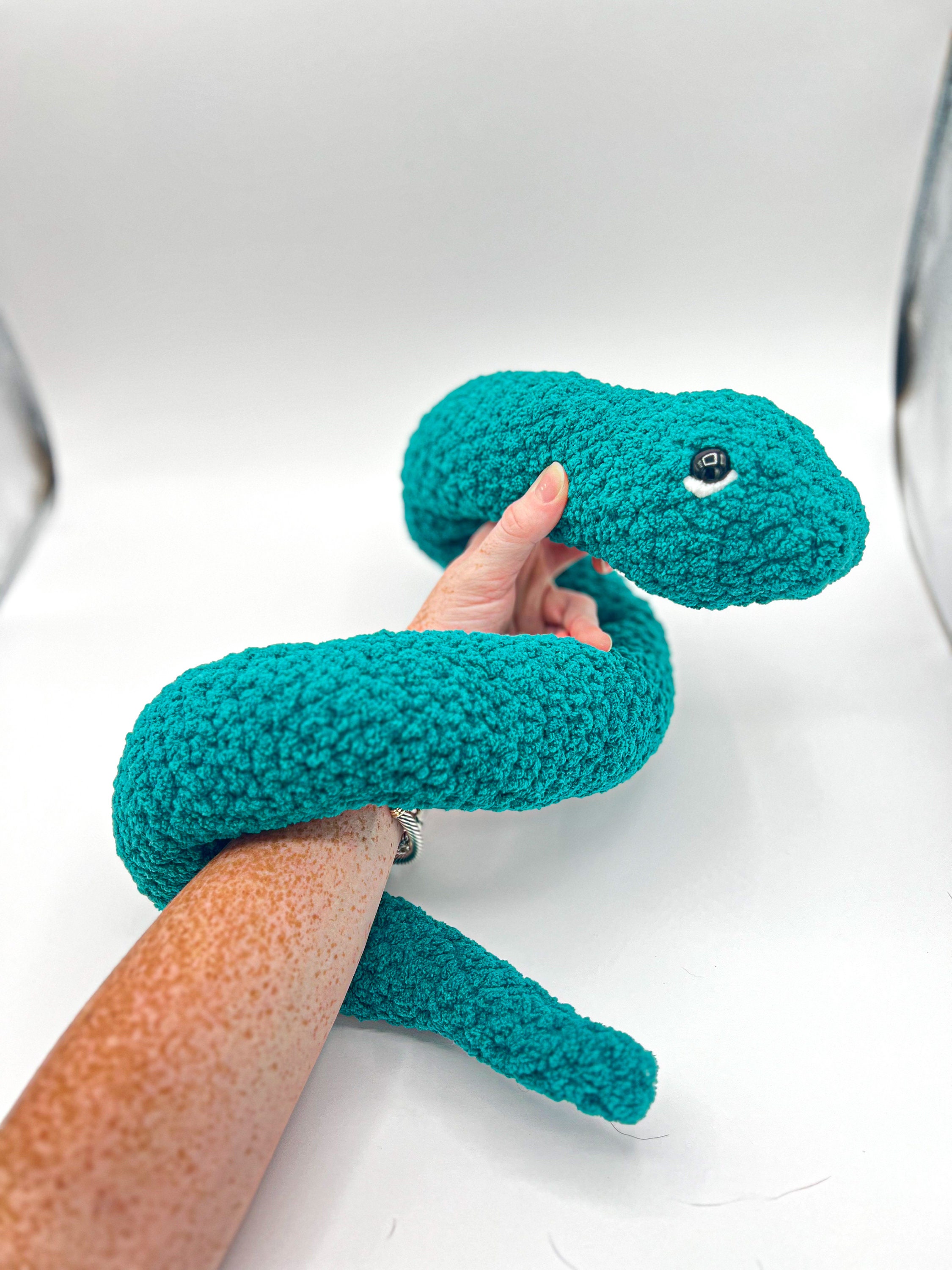 Snake Crochet Pattern No-sew Beginner-friendly - Etsy