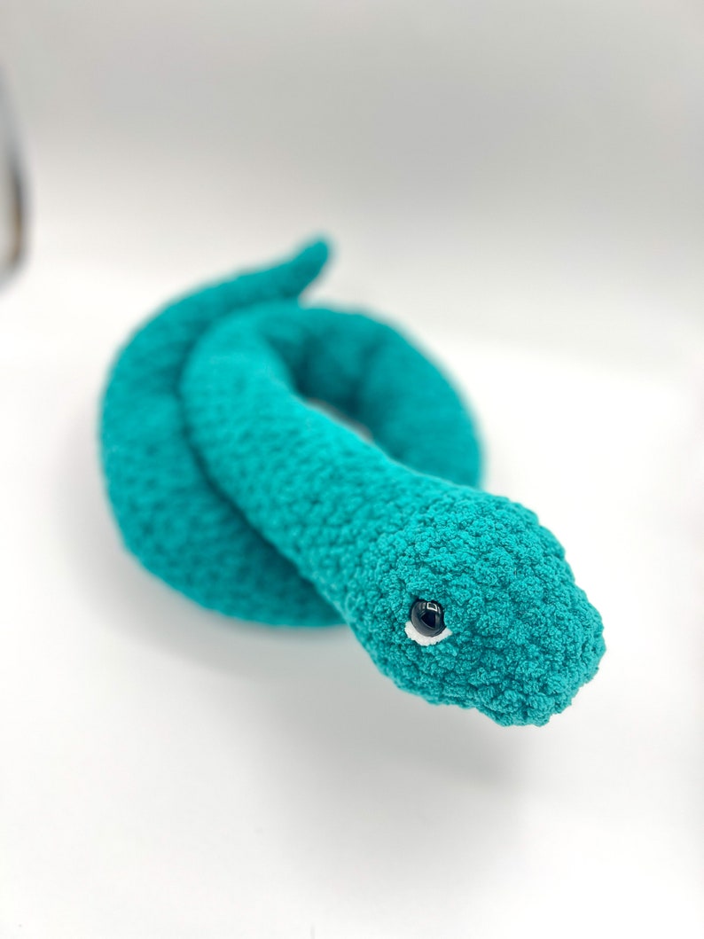 Snake Crochet Pattern No-sew Beginner-friendly - Etsy