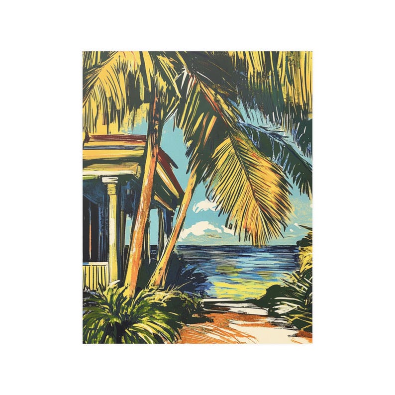 Key West Vintage Poster - Etsy