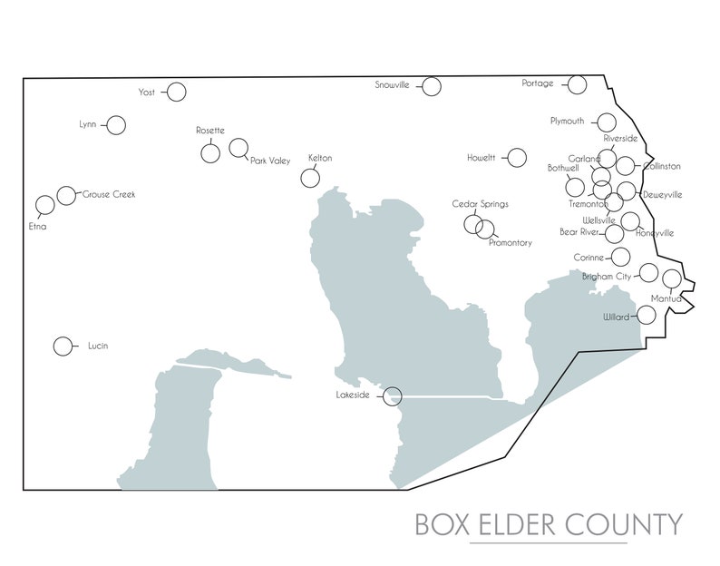 Maps of Utah Counties - 30- 16 X 20 Maps - Etsy