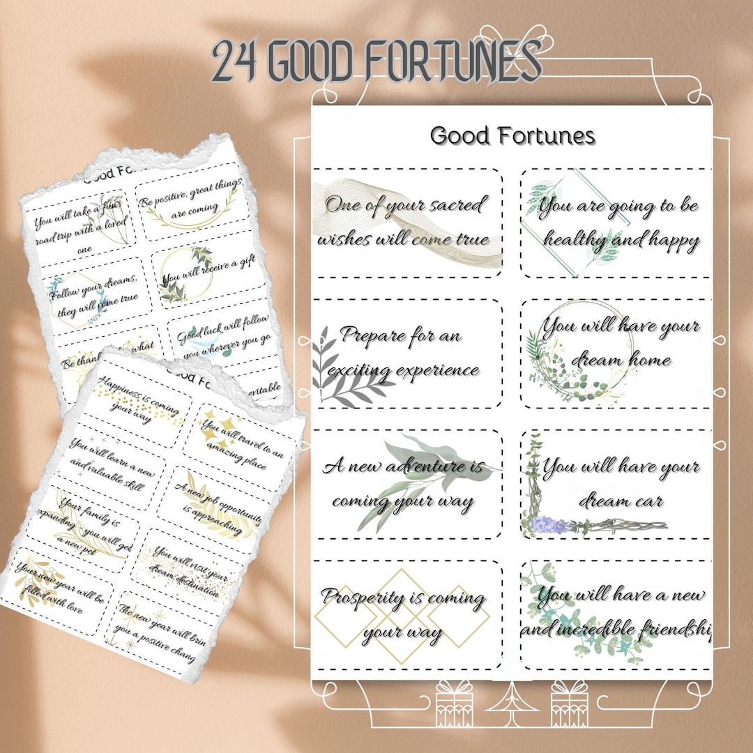 Good Fortunes for Every Occasion, Christmas Party Addition, , Easy to ...